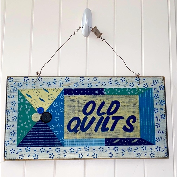 Wall Decor | Wood Quilt Sign Quilt Wall Decor | Poshmark